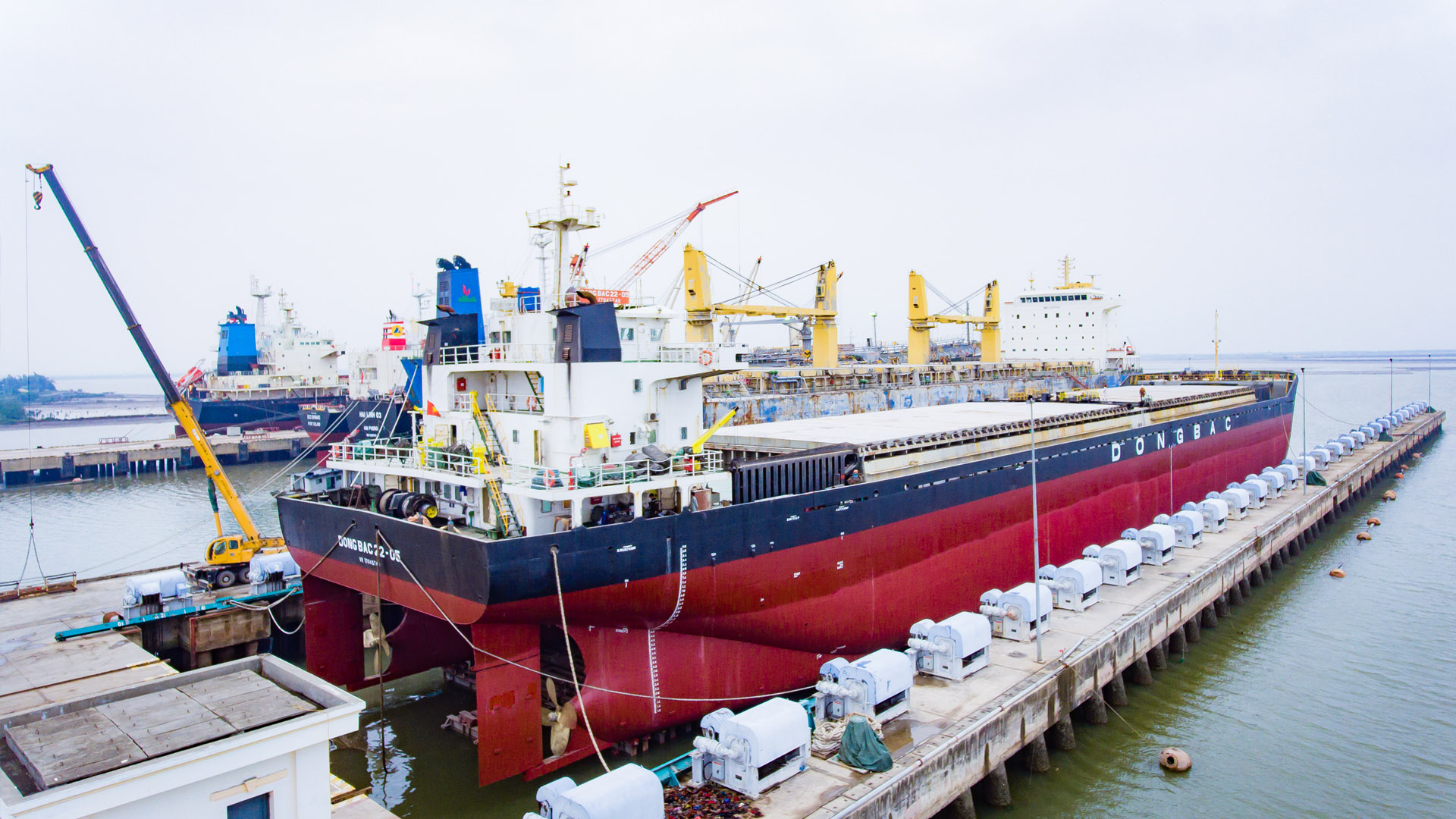 Bird's eye view - NOSCO SHIPYARD