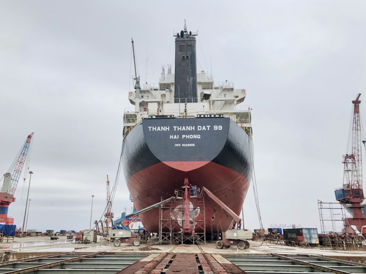 THANH THANH DAT 99 at HA LONG Dockyard. - NOSCO SHIPYARD