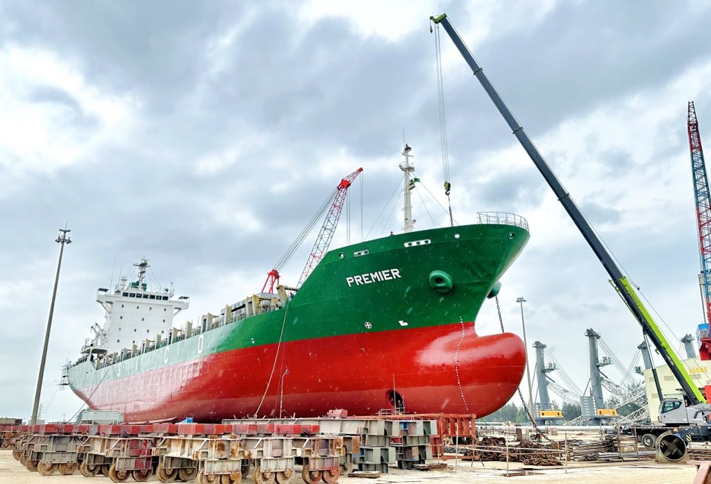 PREMIER completed repairs at Ha Long Dockyard - NOSCO SHIPYARD
